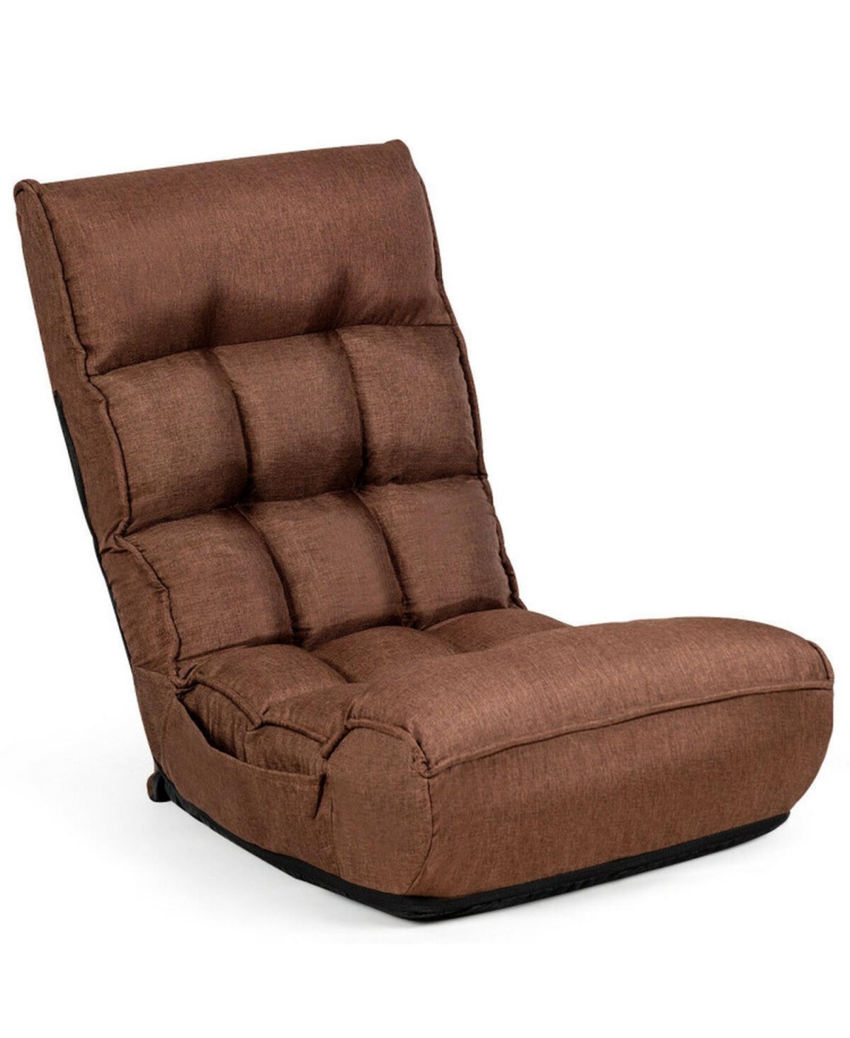 Click here for Gouun 4-Position Folding Floor Chair Lazy Sofa Adj... prices
