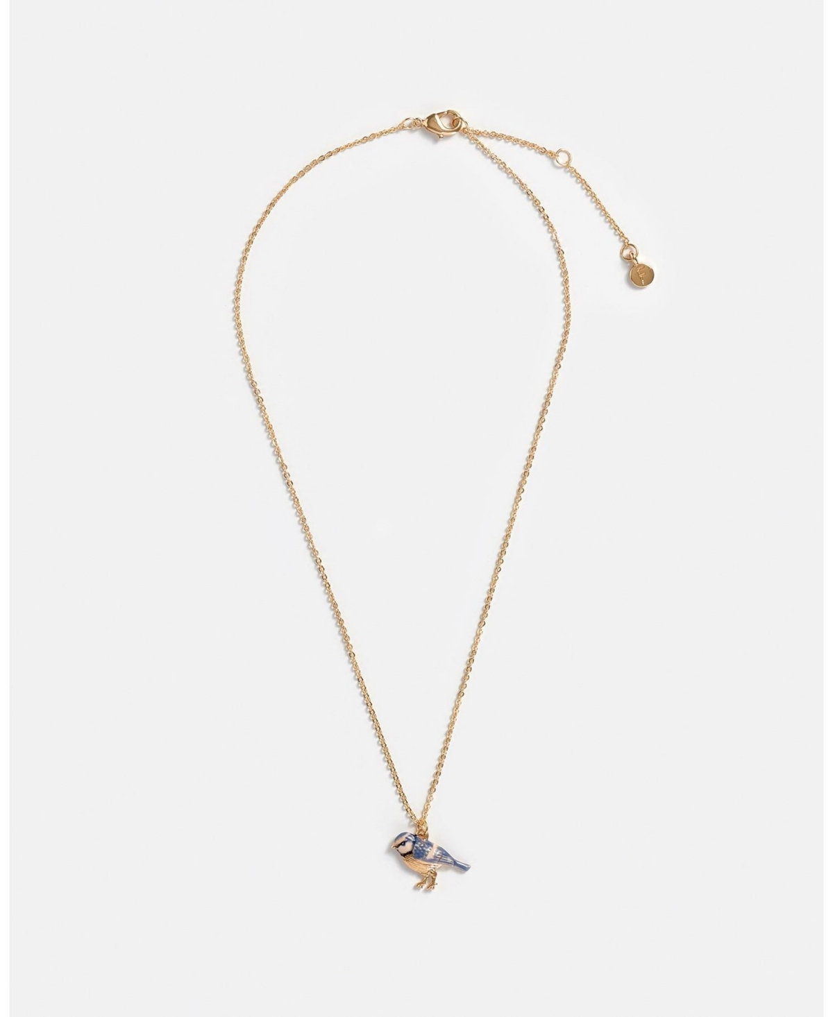 Click here for Fable England Enamel Short Necklace - Gold prices