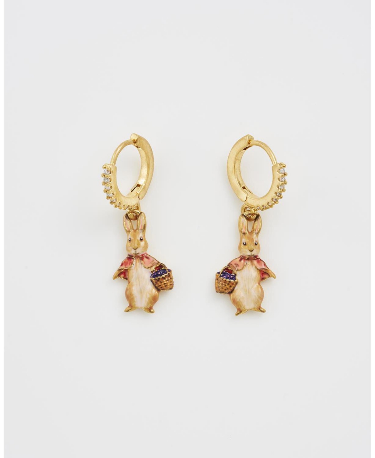 Click here for Fable England Peter Rabbit Cotton-tail Earrings -... prices