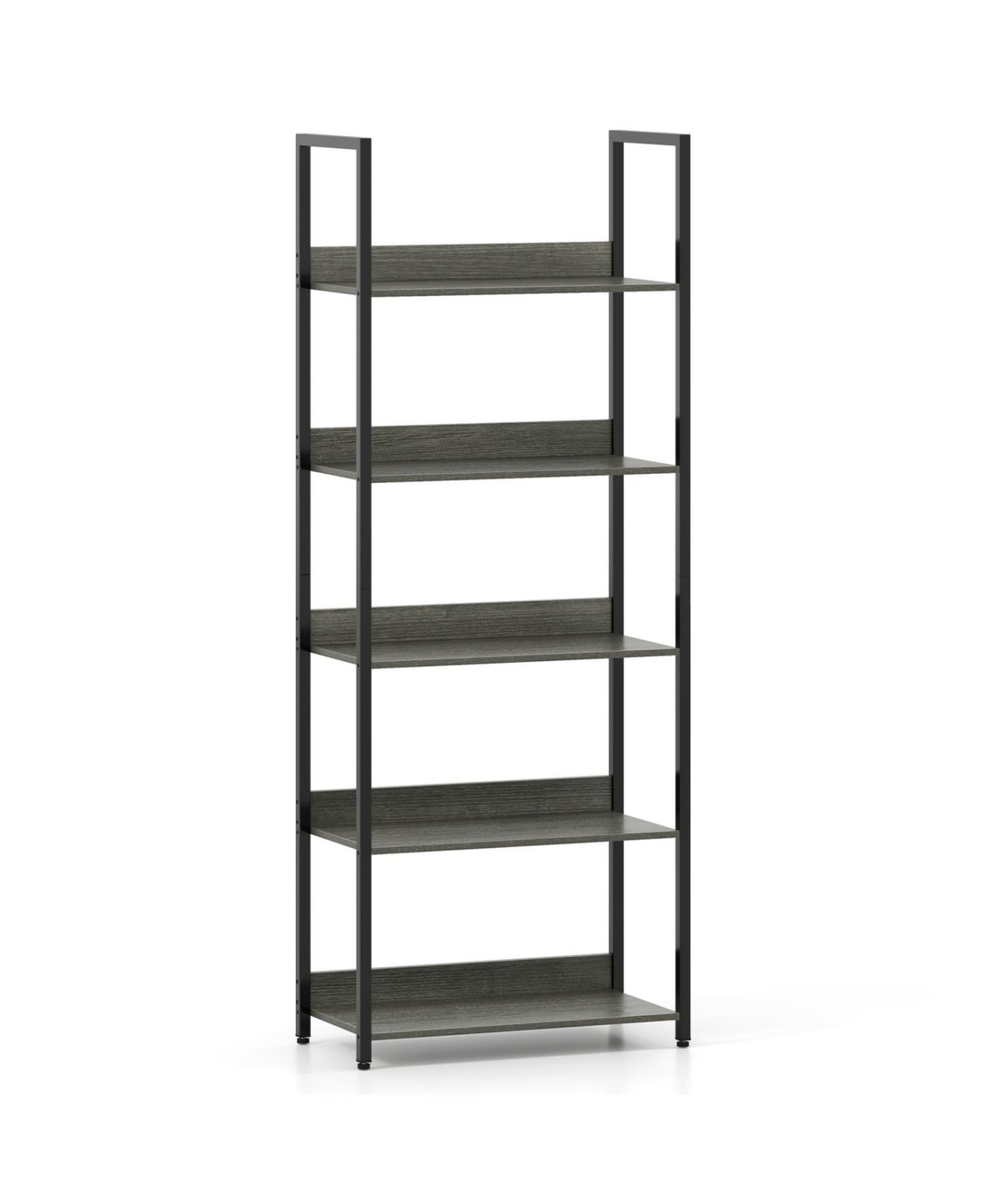 Click here for Slickblue Modern 5-Tier Wooden Bookshelf with Open... prices