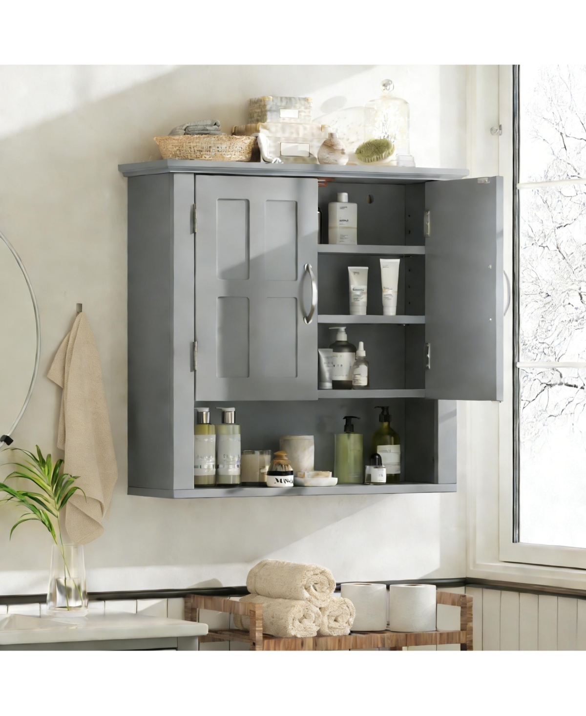 Click here for Phying Bathroom Wall Storage Cabinet  Multi -funct... prices