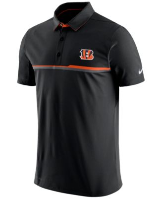 Nike Men's Cincinnati Bengals Elite Polo Shirt - Macy's