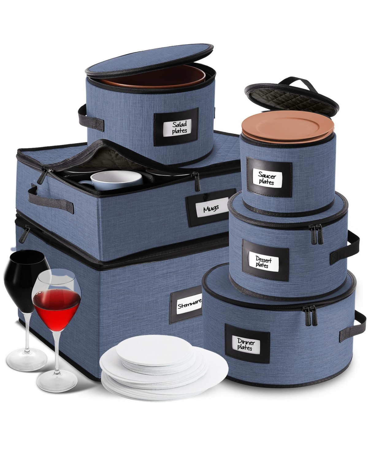 Click here for StorageBud Fine China Storage Containers  6 Piece... prices