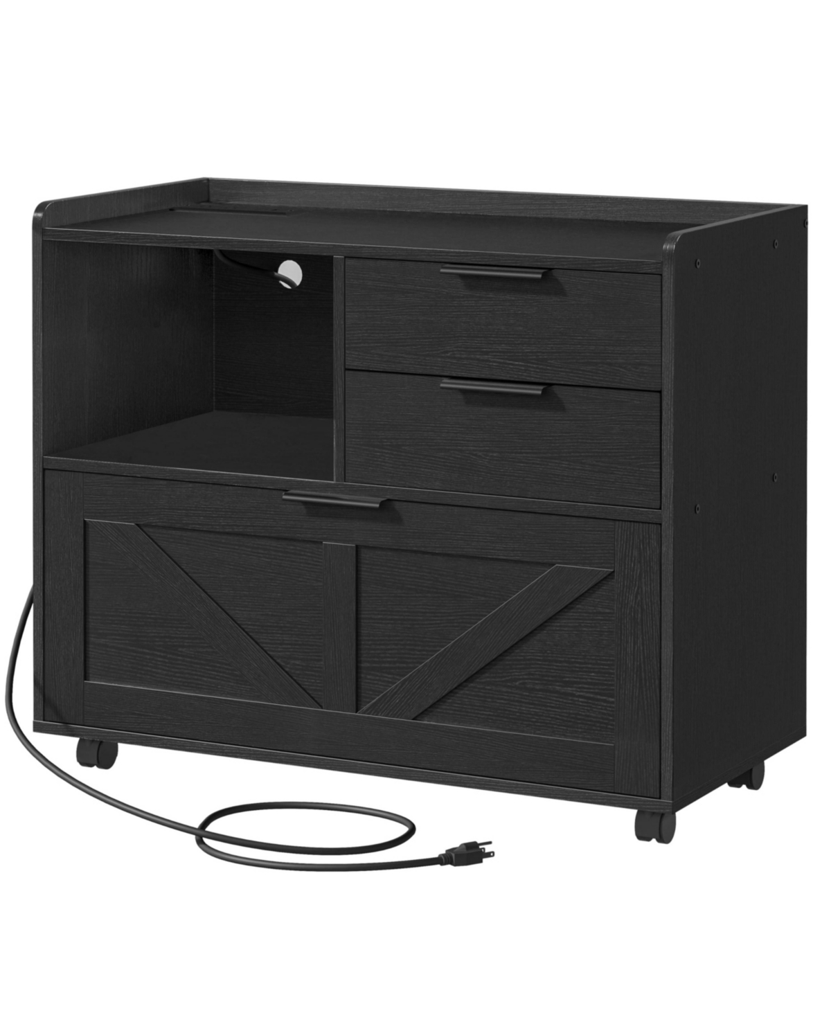 Click here for Slickblue Lateral File Cabinet with Power Charging... prices
