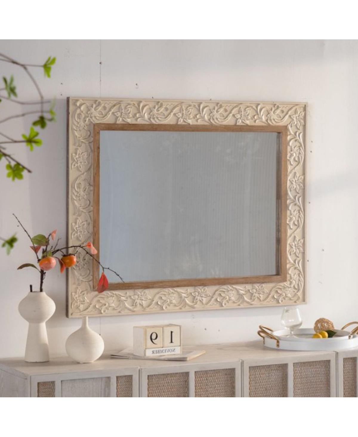 Click here for Laoties 38 x 30 Vintage Wall Mirror  Decorative Re... prices