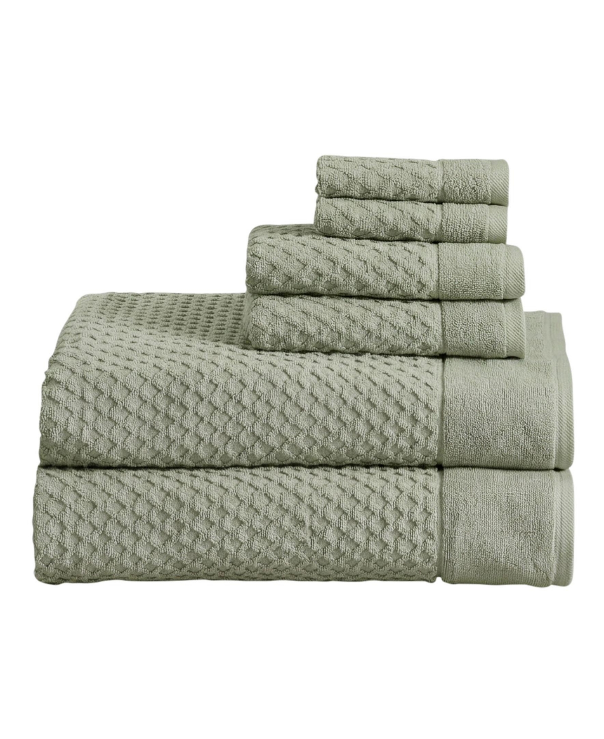 Click here for Linery & Co Cotton Diamond Waffle Texture 6pieces... prices