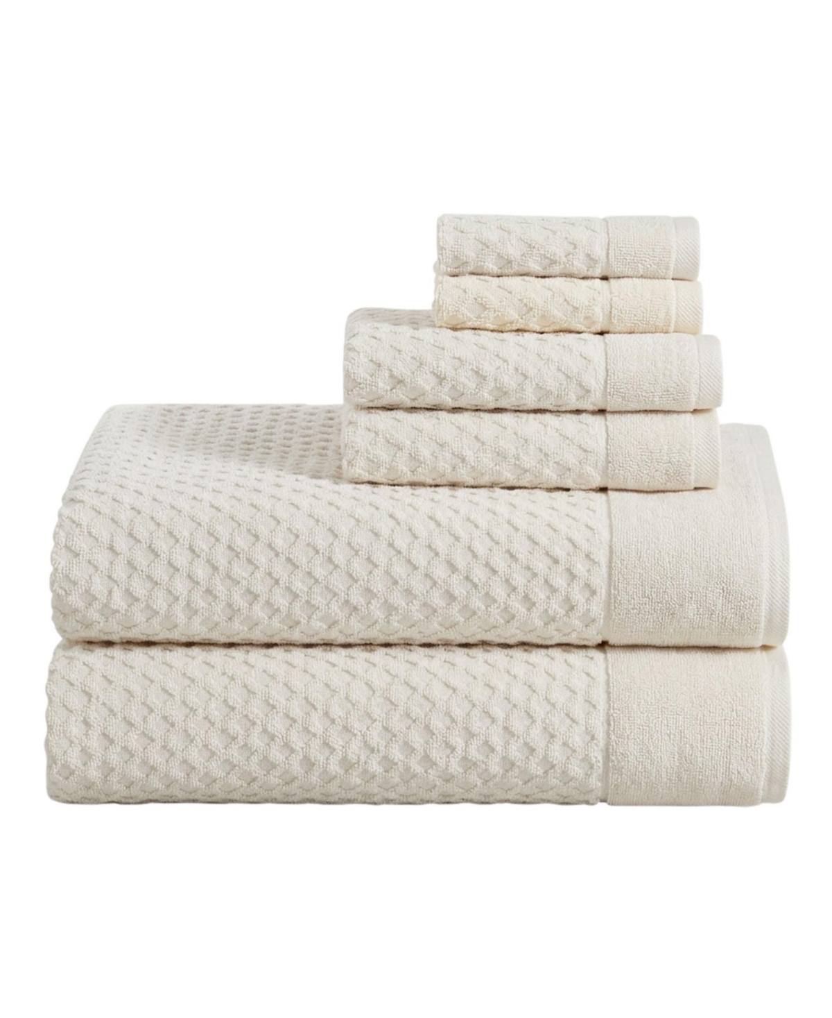 Click here for Linery & Co Cotton Diamond Waffle Texture 6pieces... prices