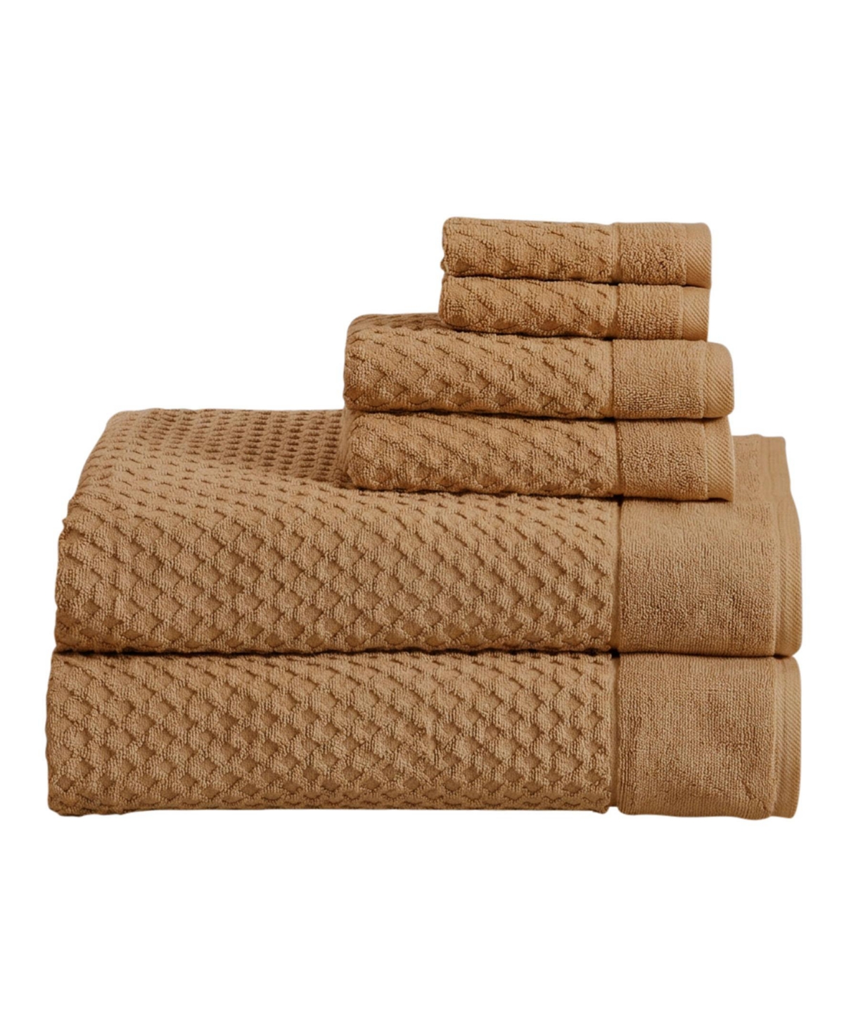 Click here for Linery & Co Cotton Diamond Waffle Texture 6pieces... prices