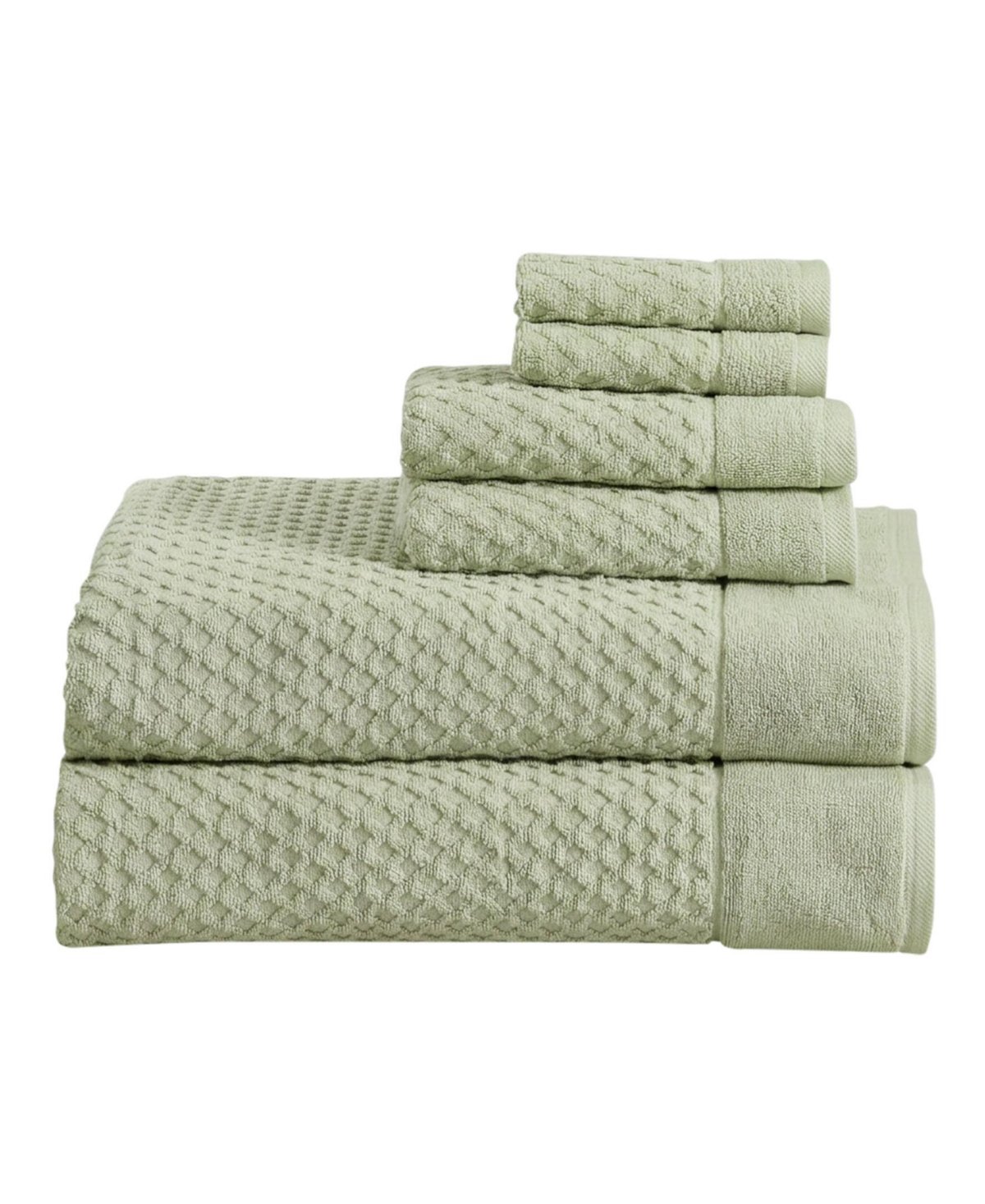 Click here for Linery & Co Cotton Diamond Waffle Texture 6pieces... prices