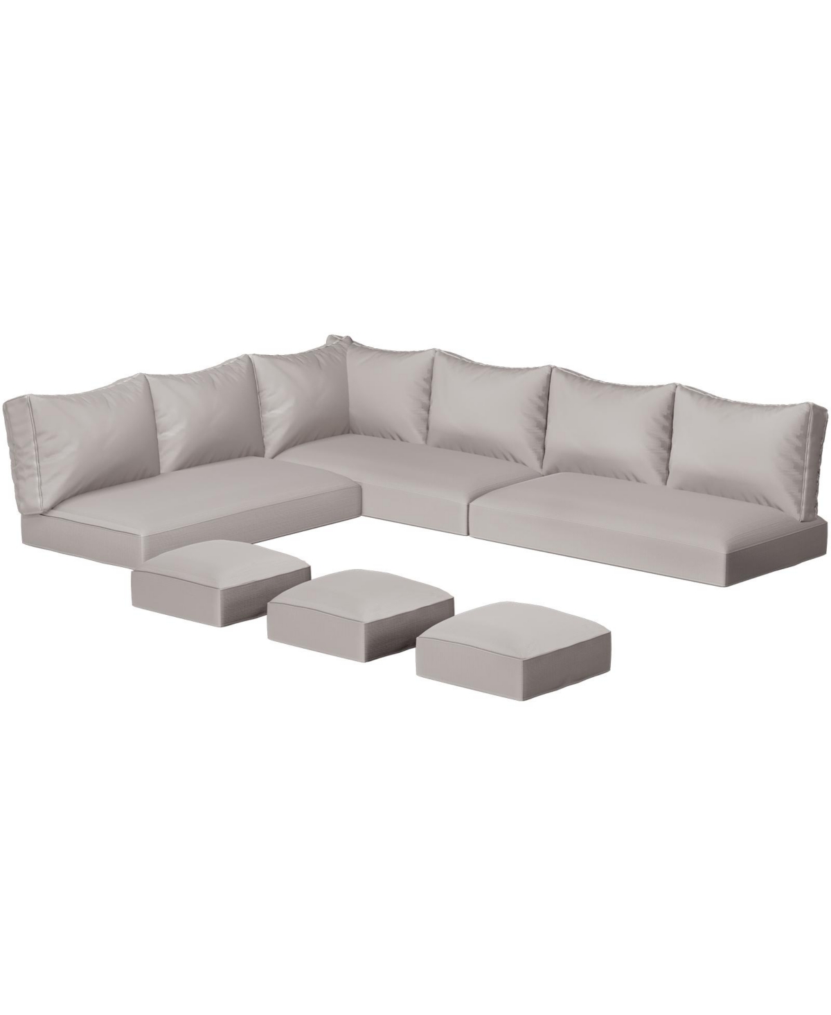 Click here for Aecojoy 4 inch Patio Cushions for Outdoor Furnitur... prices