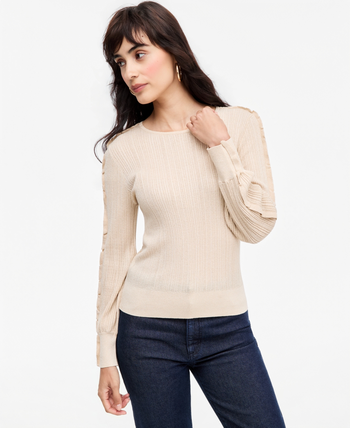 Click here for I.n.c. International Concepts Womens Long-Sleeve C... prices