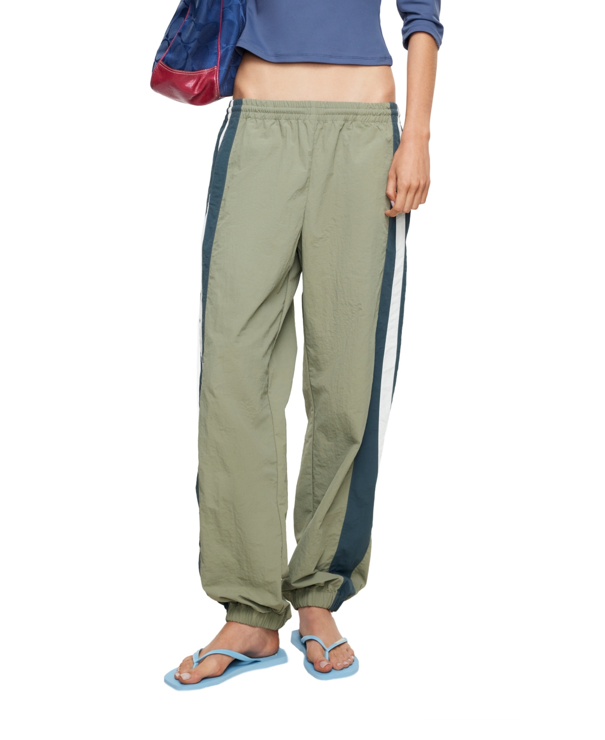 Click here for Lioness Womens Aniston Full-Length Pants - Khaki prices
