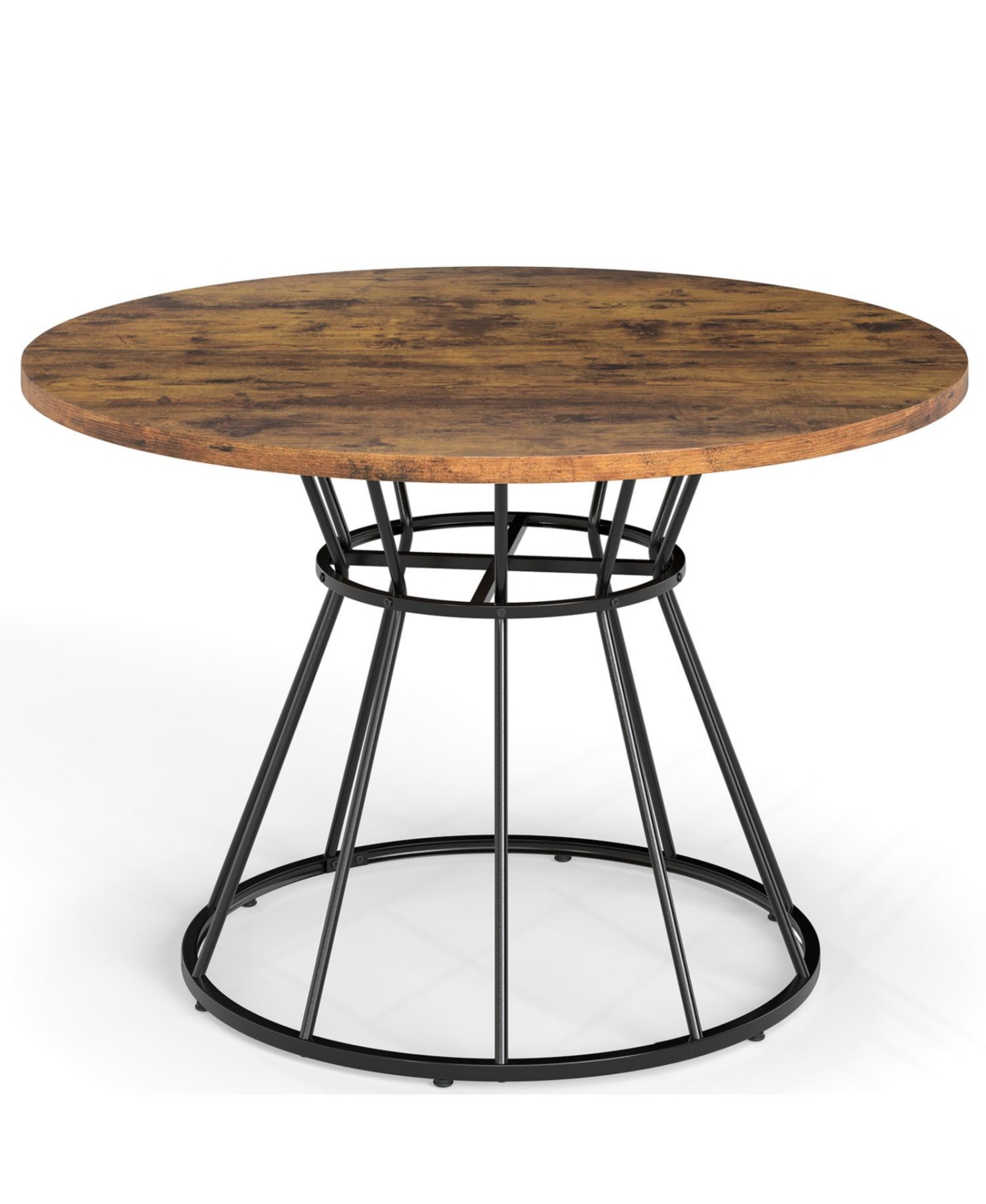 Click here for Slickblue Farmhouse Style Round Dining Table 47 In... prices