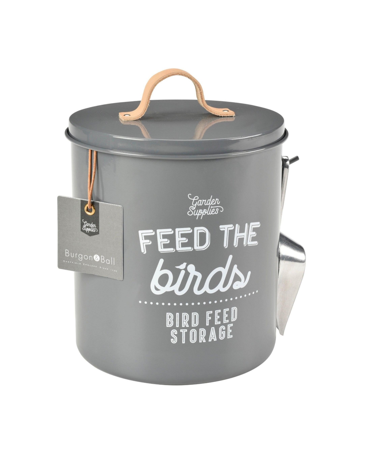 Click here for Burgon & Ball Feed the Birds Tin - Charcoal prices