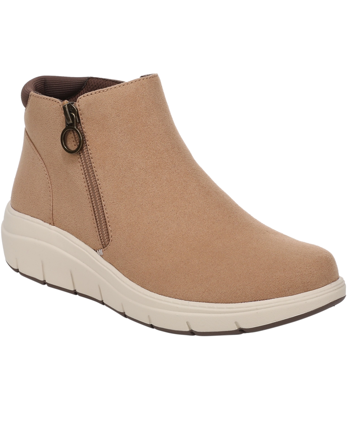 Click here for Ryka Womens Layla Zipper Short Booties - Honey Mic... prices