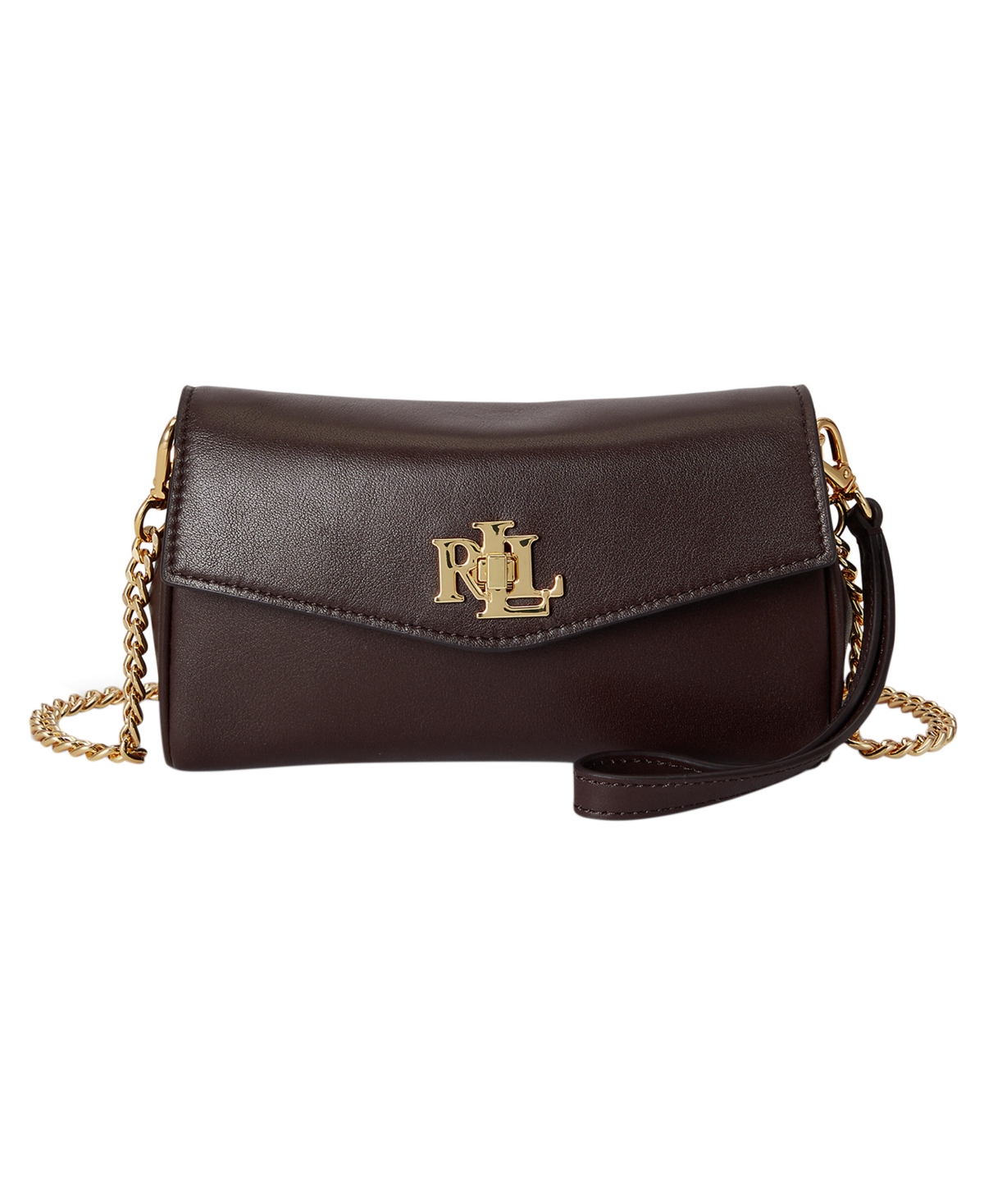 Click here for Lauren Ralph Lauren Leather Tanner Crossbody Handb... prices
