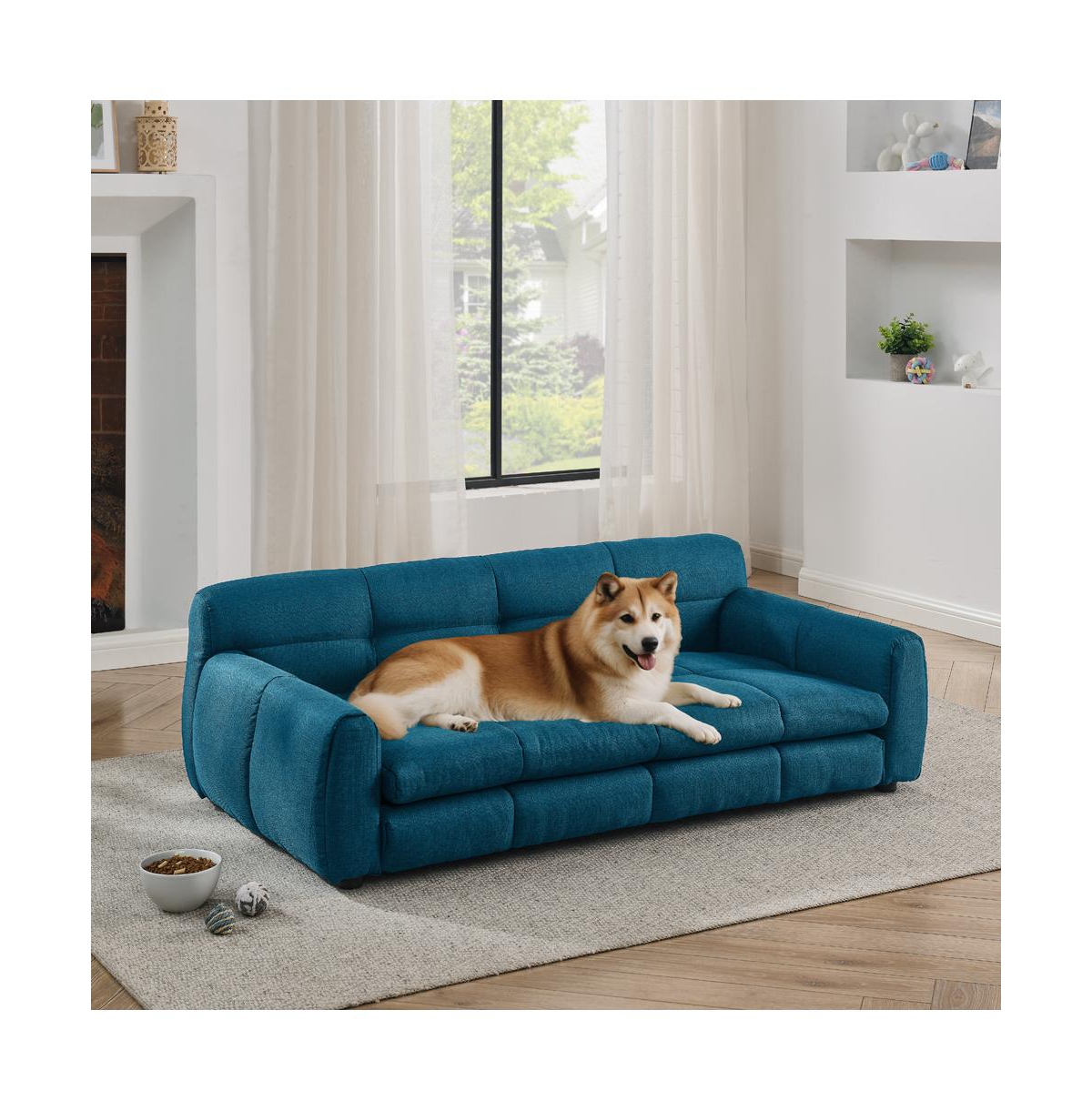 Click here for Zeny Soft and Comfortable Pet Bed for Big and Over... prices