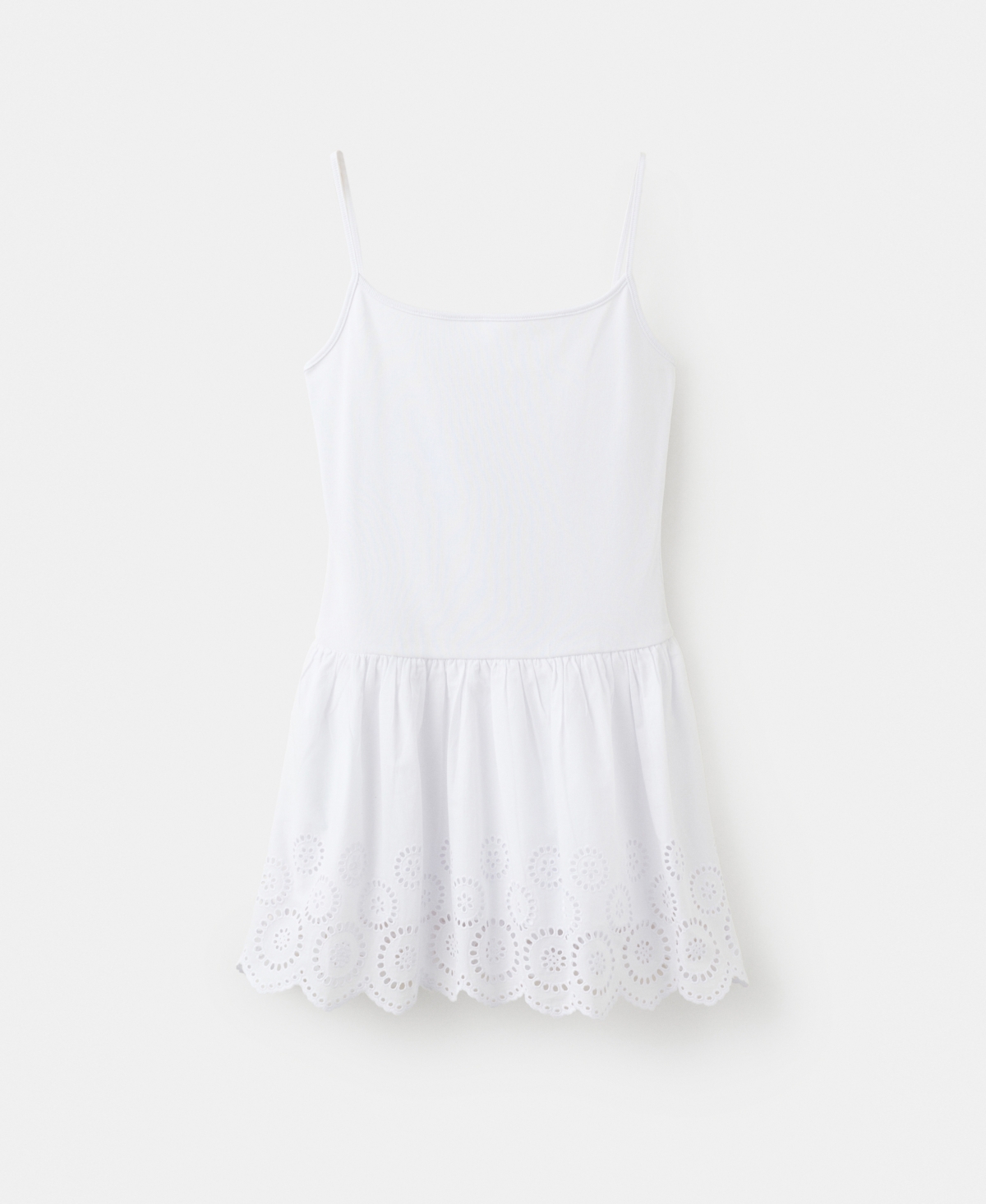 Click here for Mango Womens Short Openwork Dress - White prices