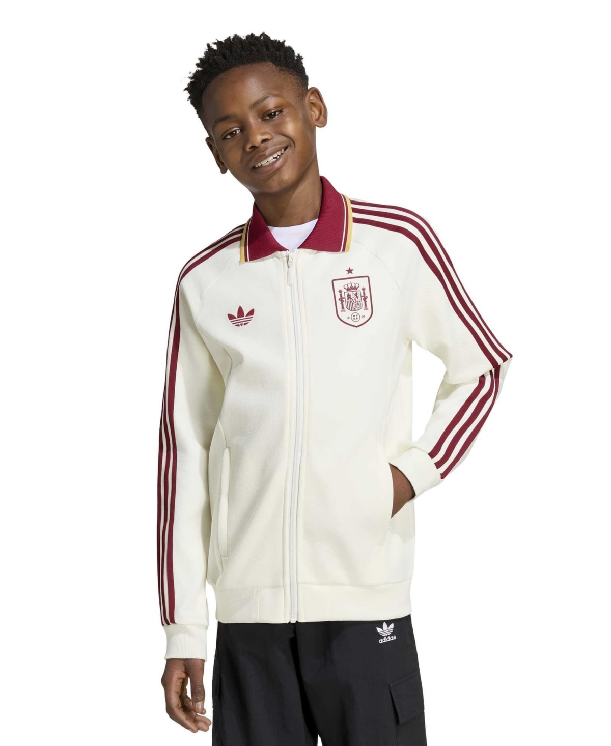 Click here for Adidas Big Boys and Girls White Spain National Tea... prices