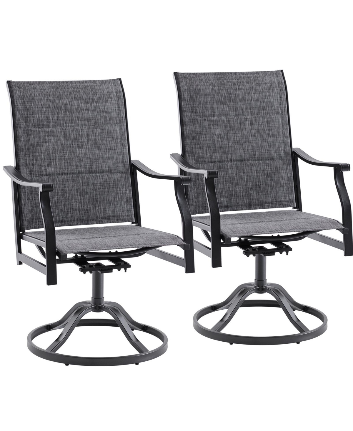 Click here for Boyel Living Patio Dining Chairs Set of 2  Swivel... prices