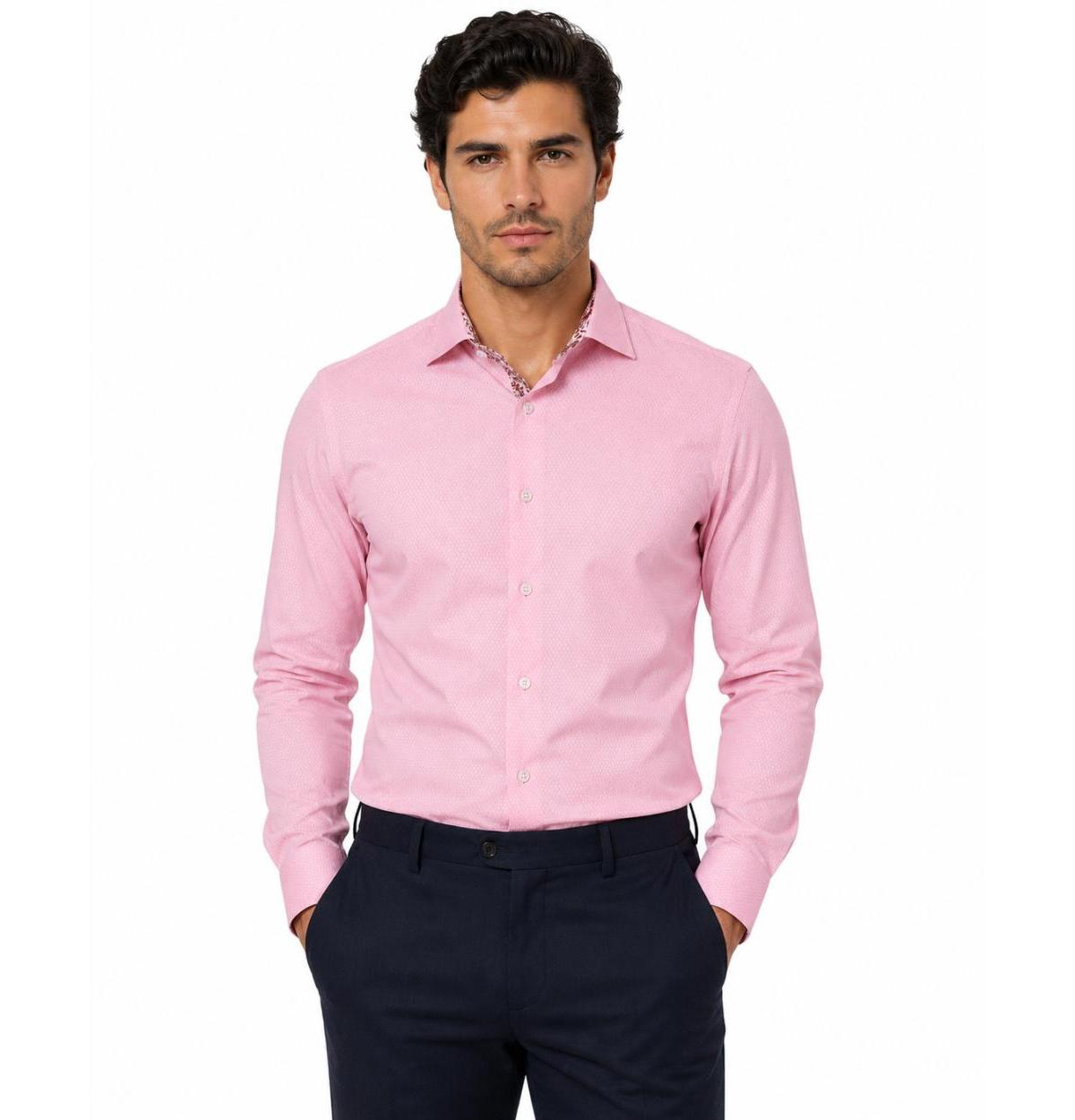 Click here for Elie Balleh Mens Slim Fit Trendy Button-Down Shirt... prices