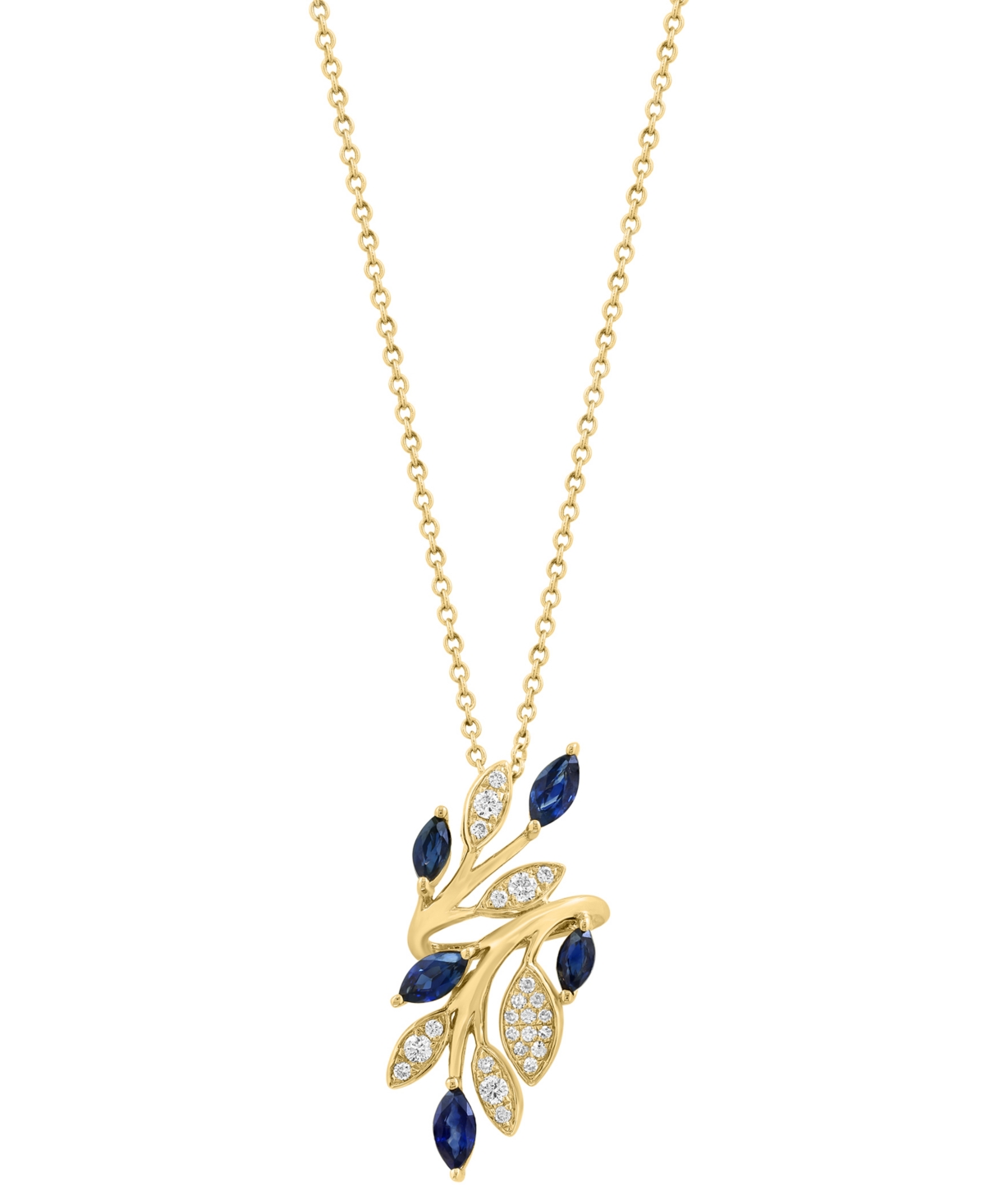 Click here for Effy Collection Sapphire (3/4 ct. t.w.) & Diamond... prices