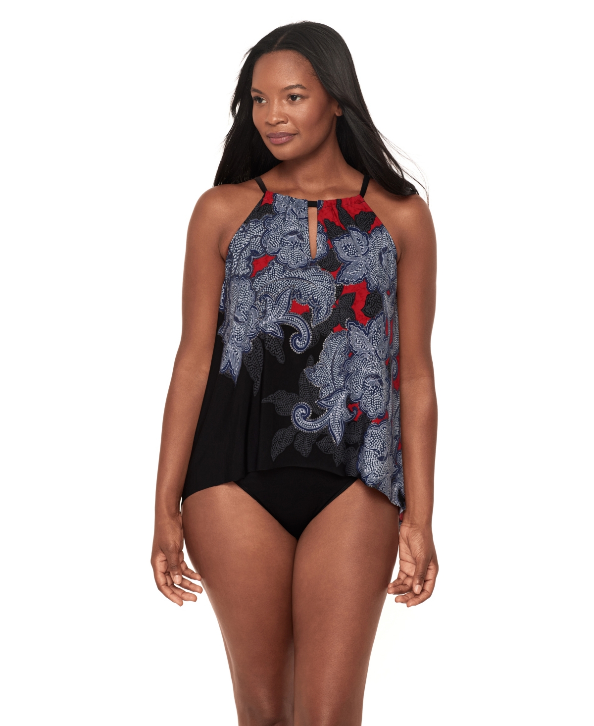Click here for Miraclesuit Womens Steel Magnolias Peephole Soft-C... prices