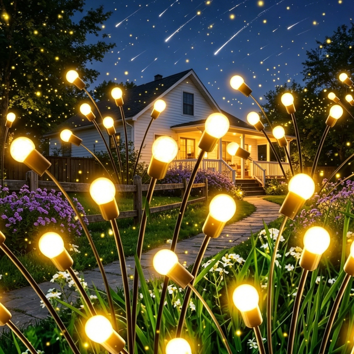 Click here for Cowin Solar Lights Outdoor(4 Pack 40 LEDs)  Solar... prices