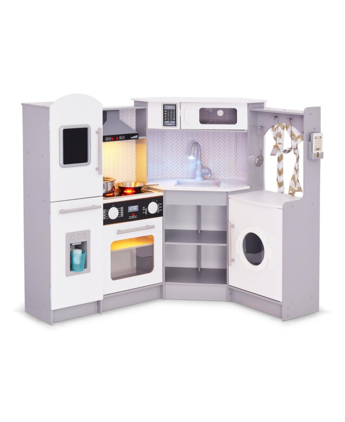 Click here for Lil Jumbl Corner Kids Kitchen Playset  Pretend Kid... prices