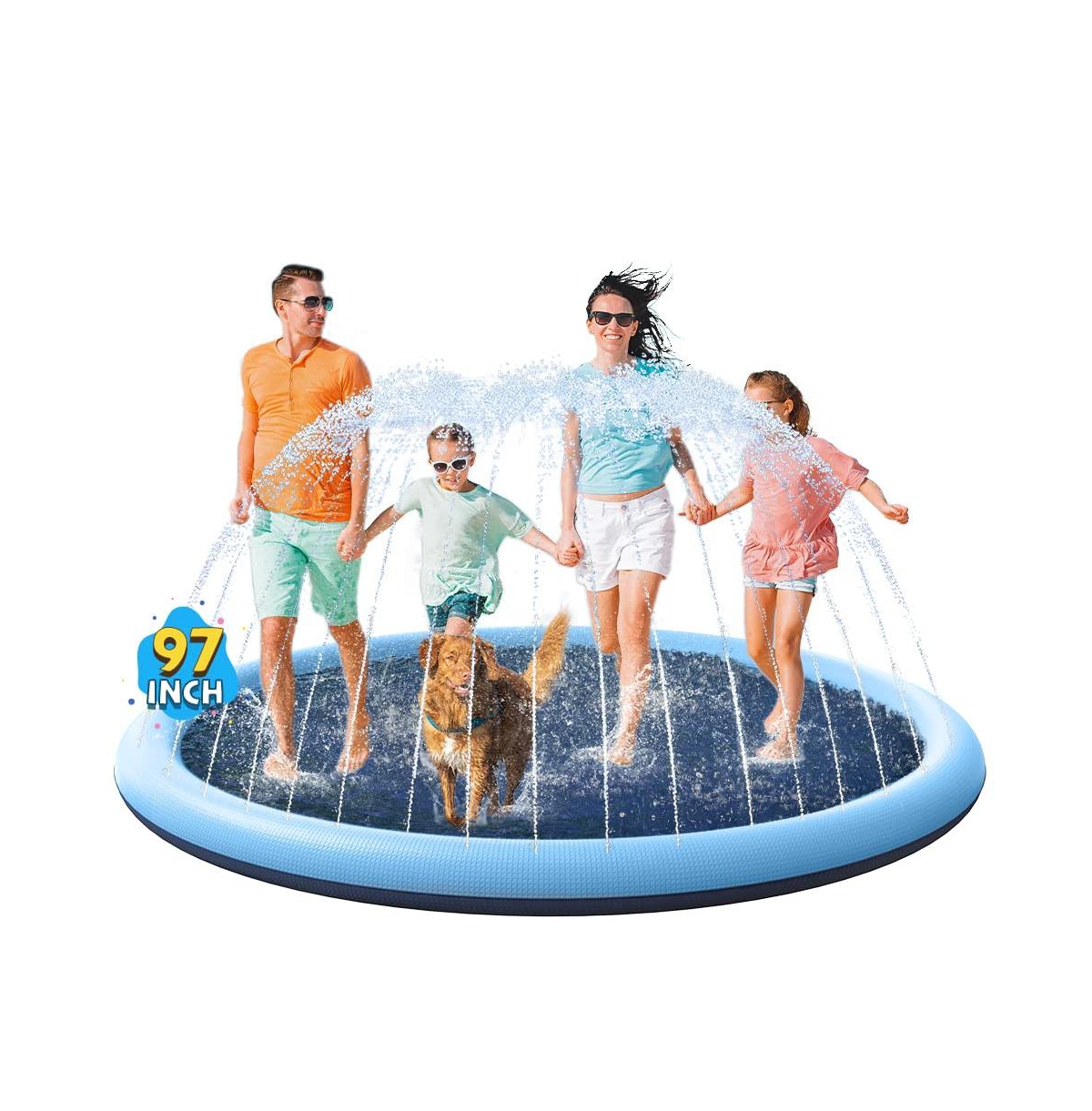 Click here for Aofar 97 Non-slip Splash Pad Sprinkler Pool Founta... prices
