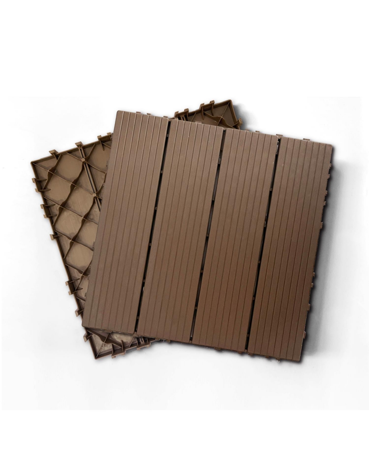 Click here for Mondawe 12-inch x 12-inchPlastic Composite Deck Ti... prices
