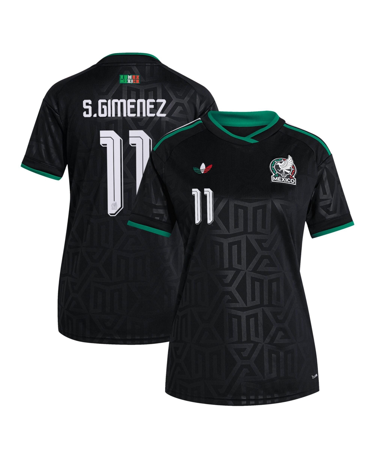 Click here for Adidas Womens Santiago Gimenez Black Mexico Nation... prices