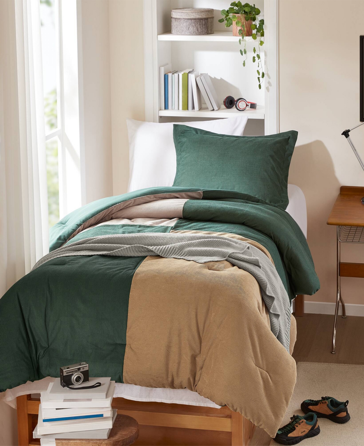 Click here for Intelligent Design Stafford Color Block Textured 2... prices