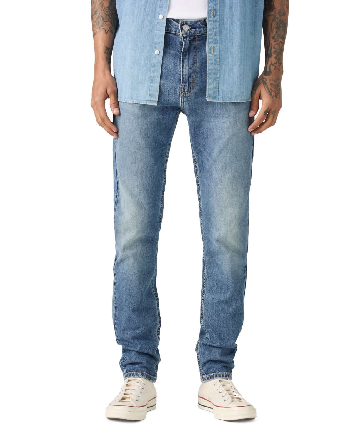 Click here for Levis Mens 510 Slim-Fit Skinny Zip Fly Jeans - Coo... prices