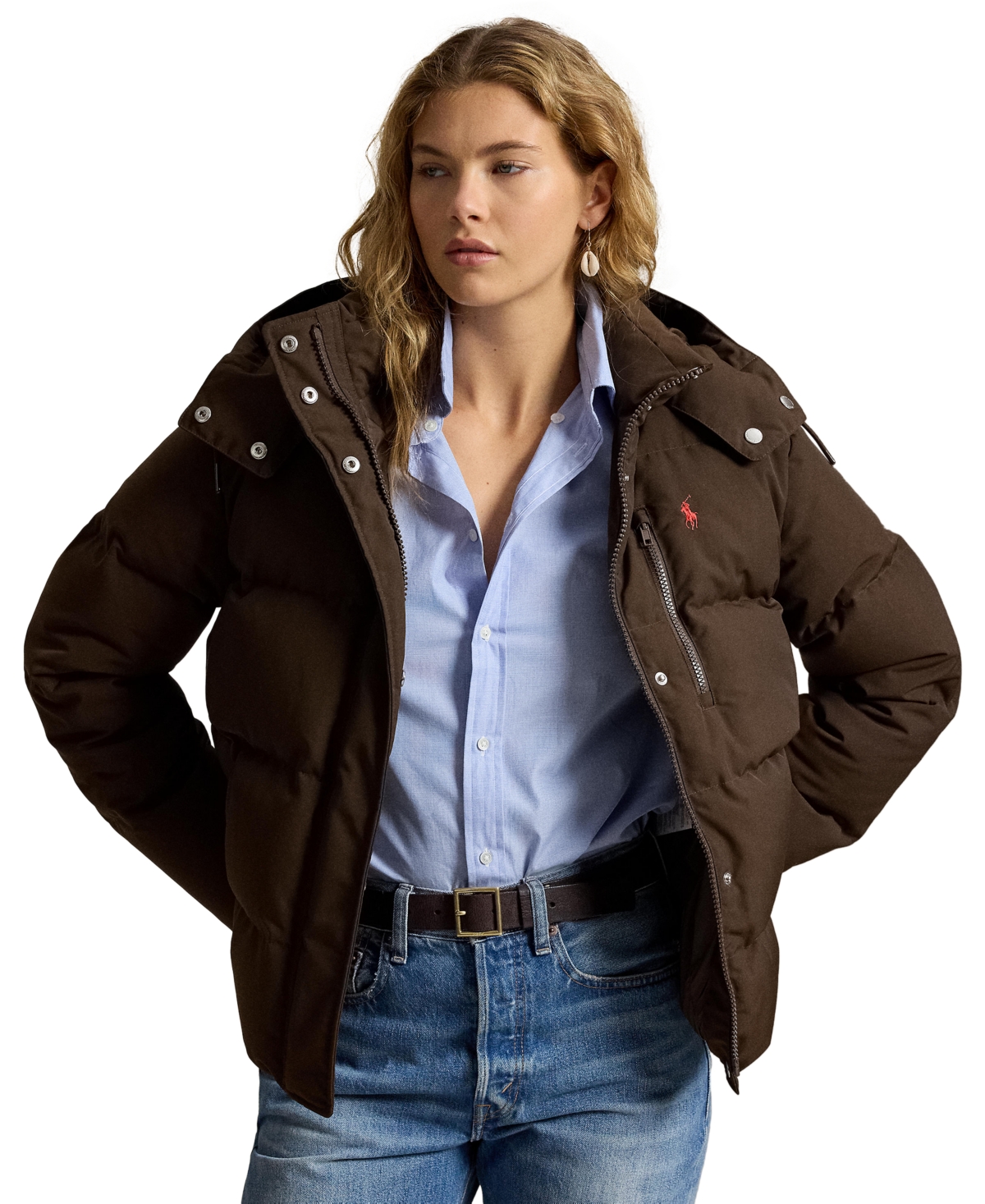 Click here for Polo Ralph Lauren Womens Mid-Weight Down Puffer Ja... prices