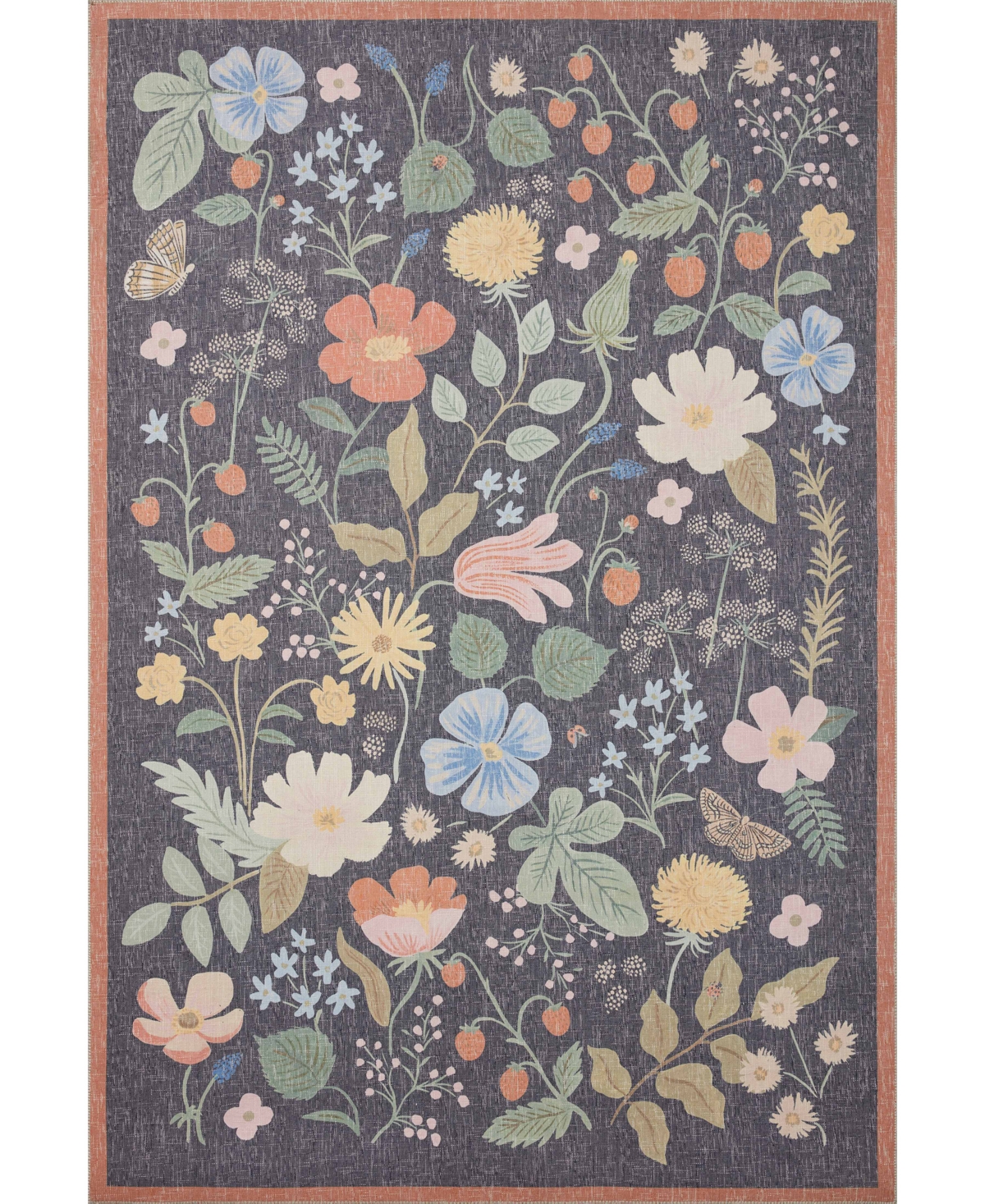 Click here for Rifle Paper Co Cotswolds Cot-01 23 x 39 Area Rug -... prices