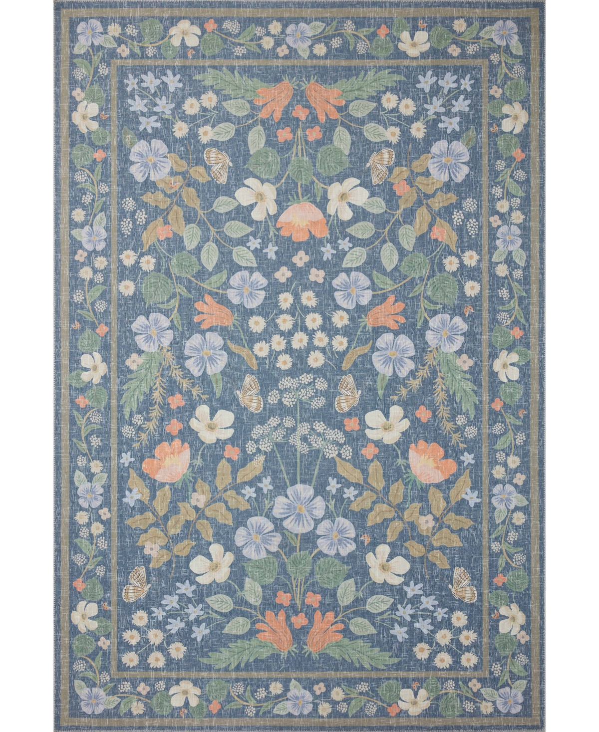 Click here for Rifle Paper Co Cotswolds Cot-03 23 x 39 Area Rug -... prices