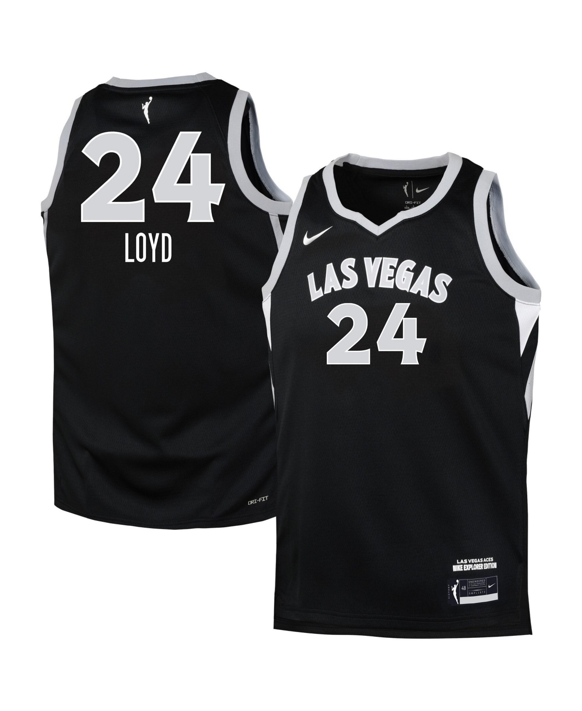 Click here for Nike Big Boys and Girls  Jewell Loyd Black Las Veg... prices
