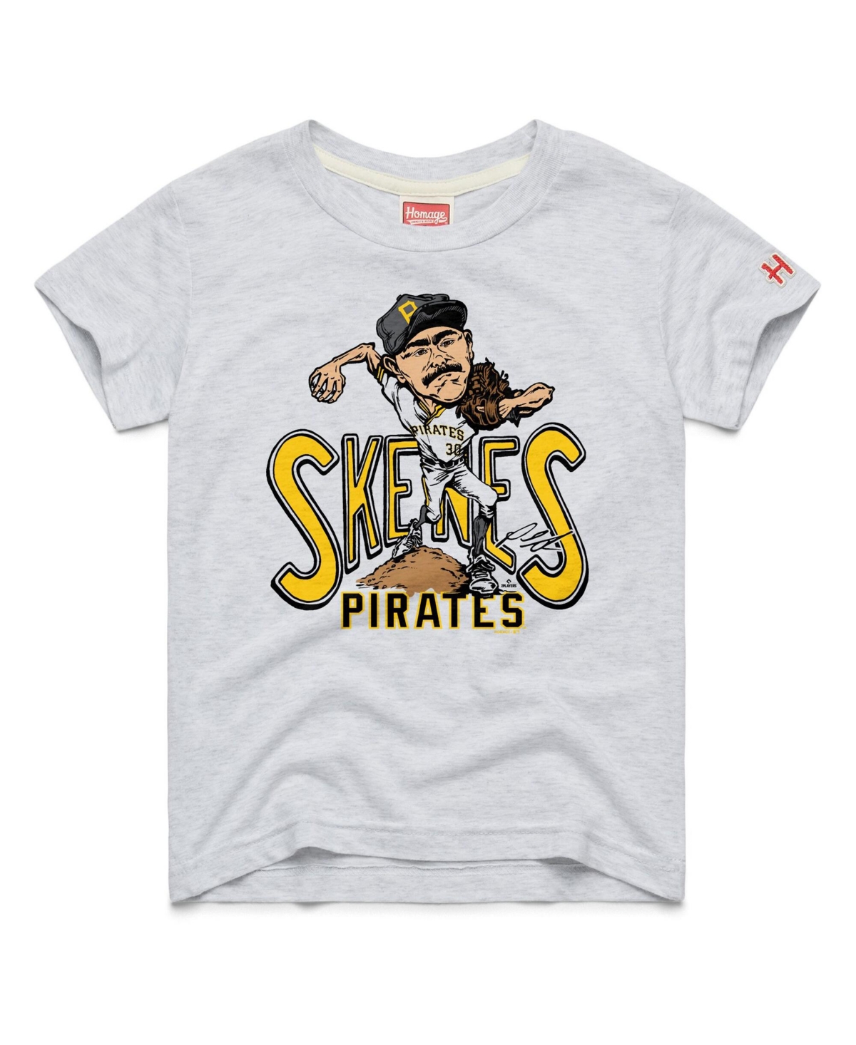 Click here for Homage Big Boys and Girls Paul Skenes Ash Pittsbur... prices