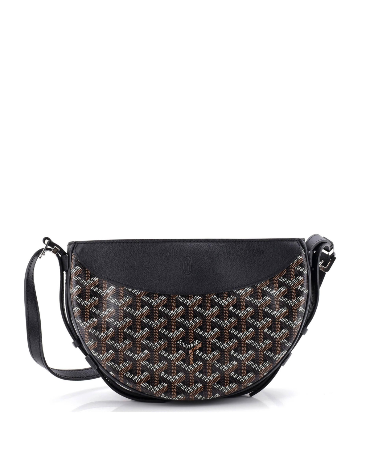 Click here for Pre-Owned Goyard Hirondelle Shoulder Bag Coated Ca... prices