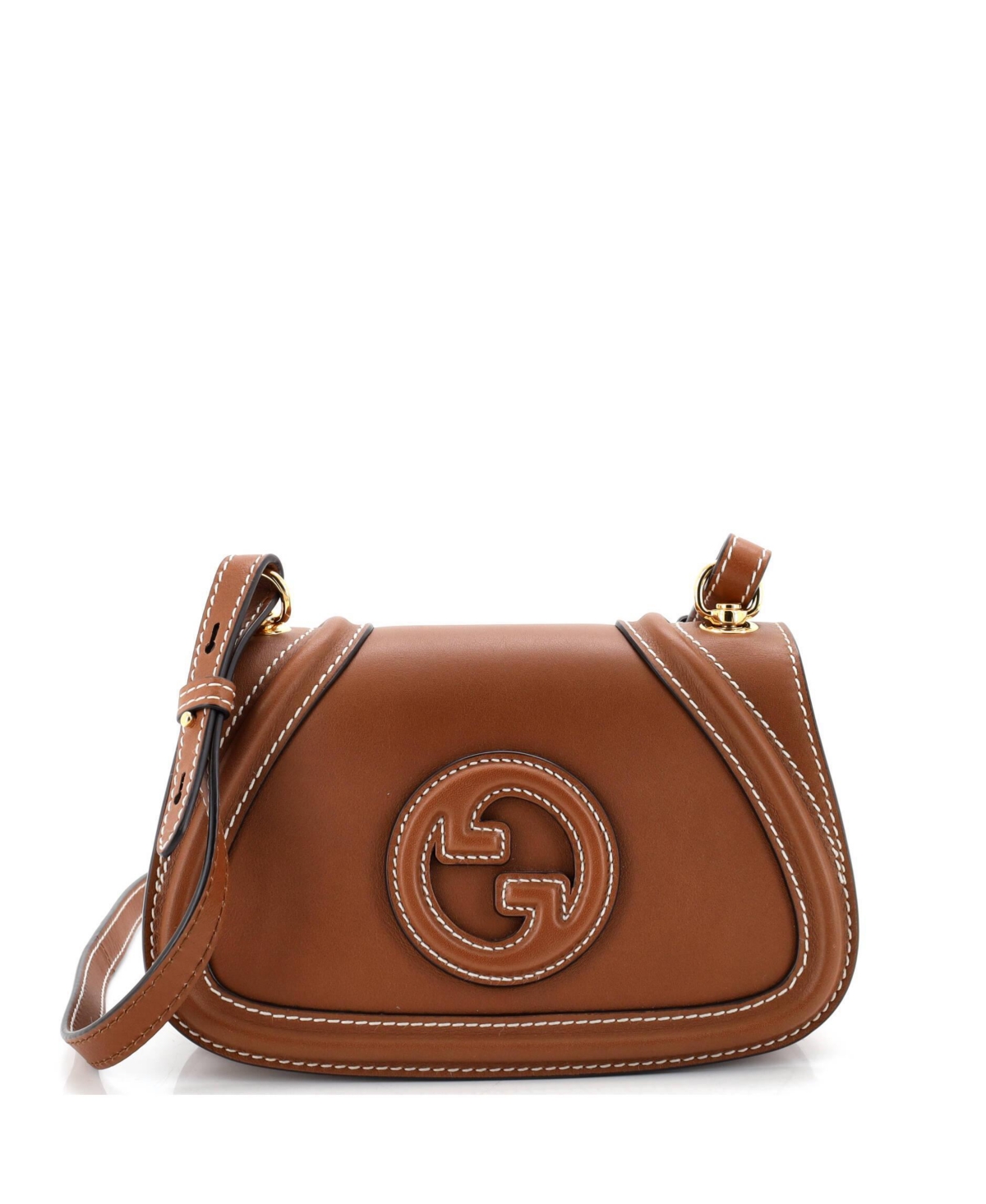 Click here for Pre-Owned Gucci Mini Blondie Nm Crossbody Bag Leat... prices