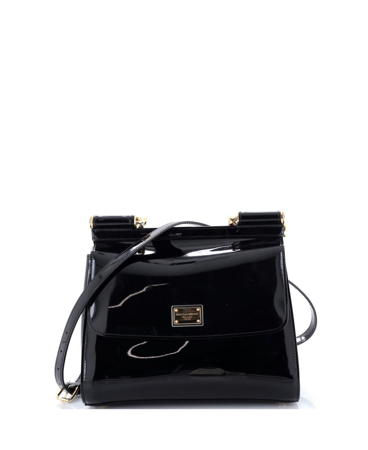 Click here for Pre-Owned Dolce & Gabbana Medium Miss Sicily Bag P... prices