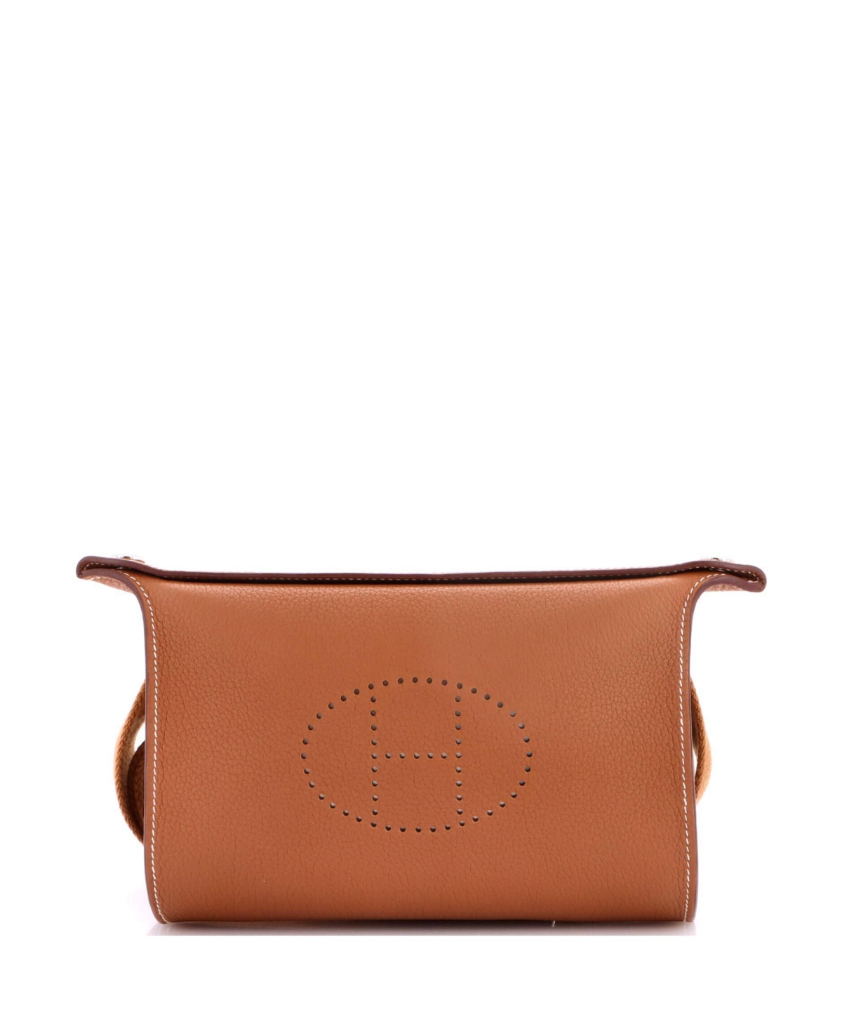 Click here for Pre-Owned HERMES Videpoches Bag Togo - Brown prices