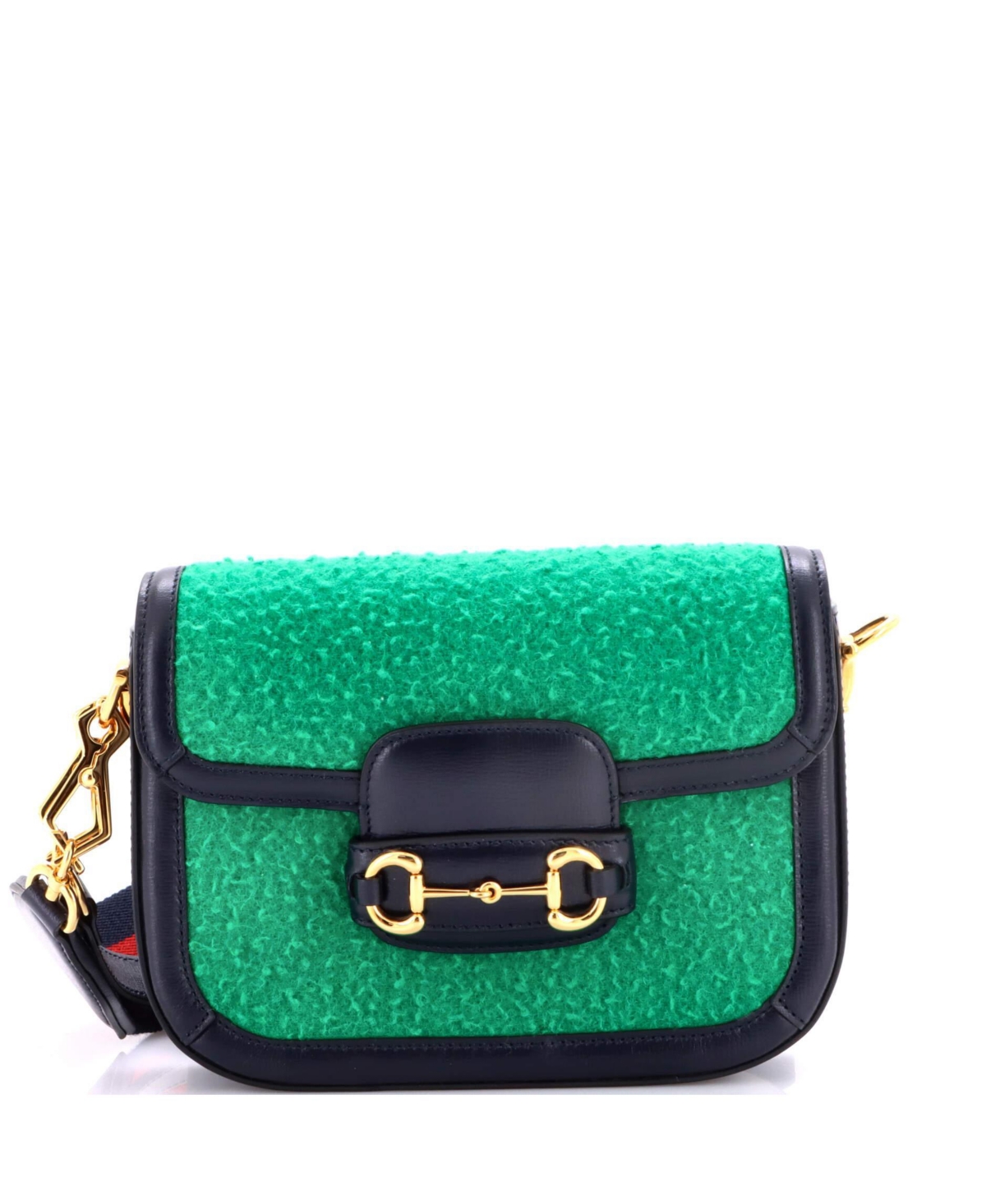 Click here for Pre-Owned Gucci Mini Horsebit 1955 Shoulder Bag Wo... prices