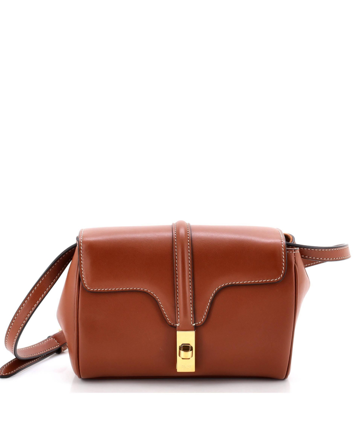 Click here for Pre-Owned Celine Mini Soft 16 Bag Smooth Calfskin... prices