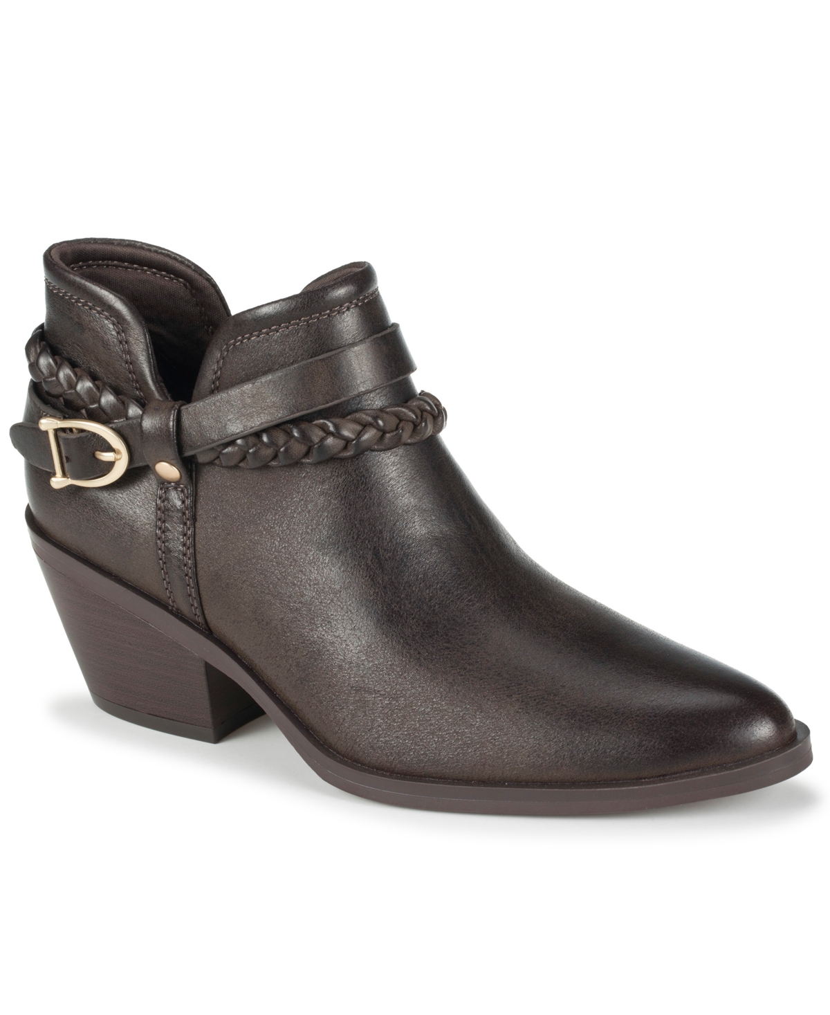 Click here for Baretraps Womens Daisie Block Heel Ankle Booties -... prices