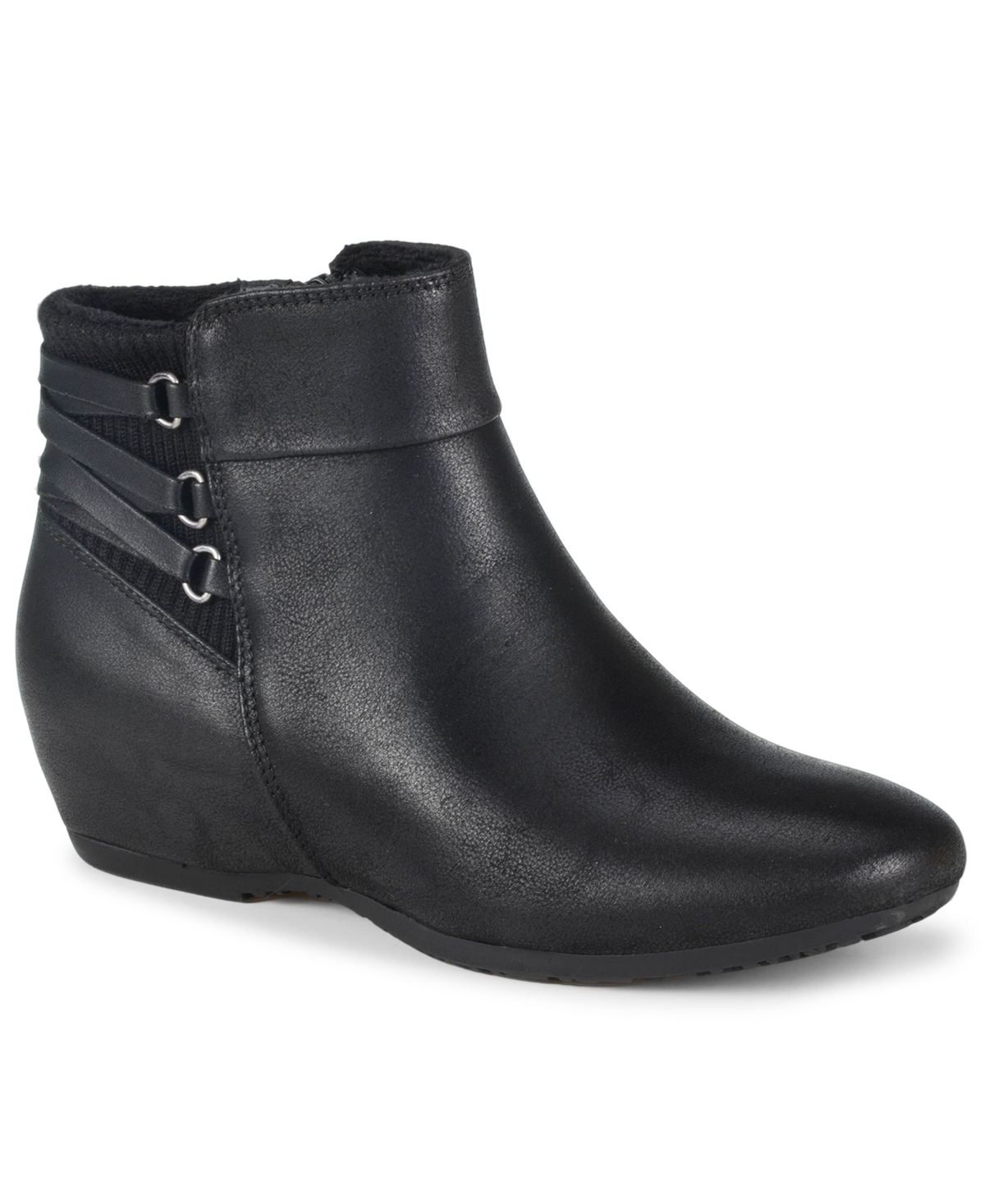 Click here for Baretraps Womens Payten Zipper Booties - Black prices