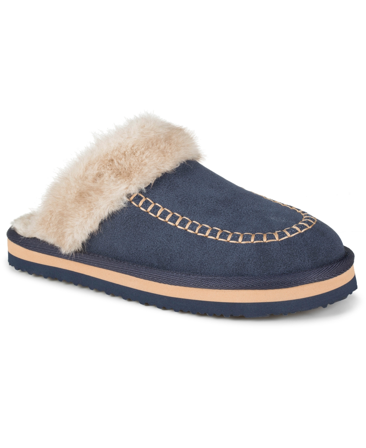 Click here for Baretraps Womens Justina Clog Slippers - Navy prices