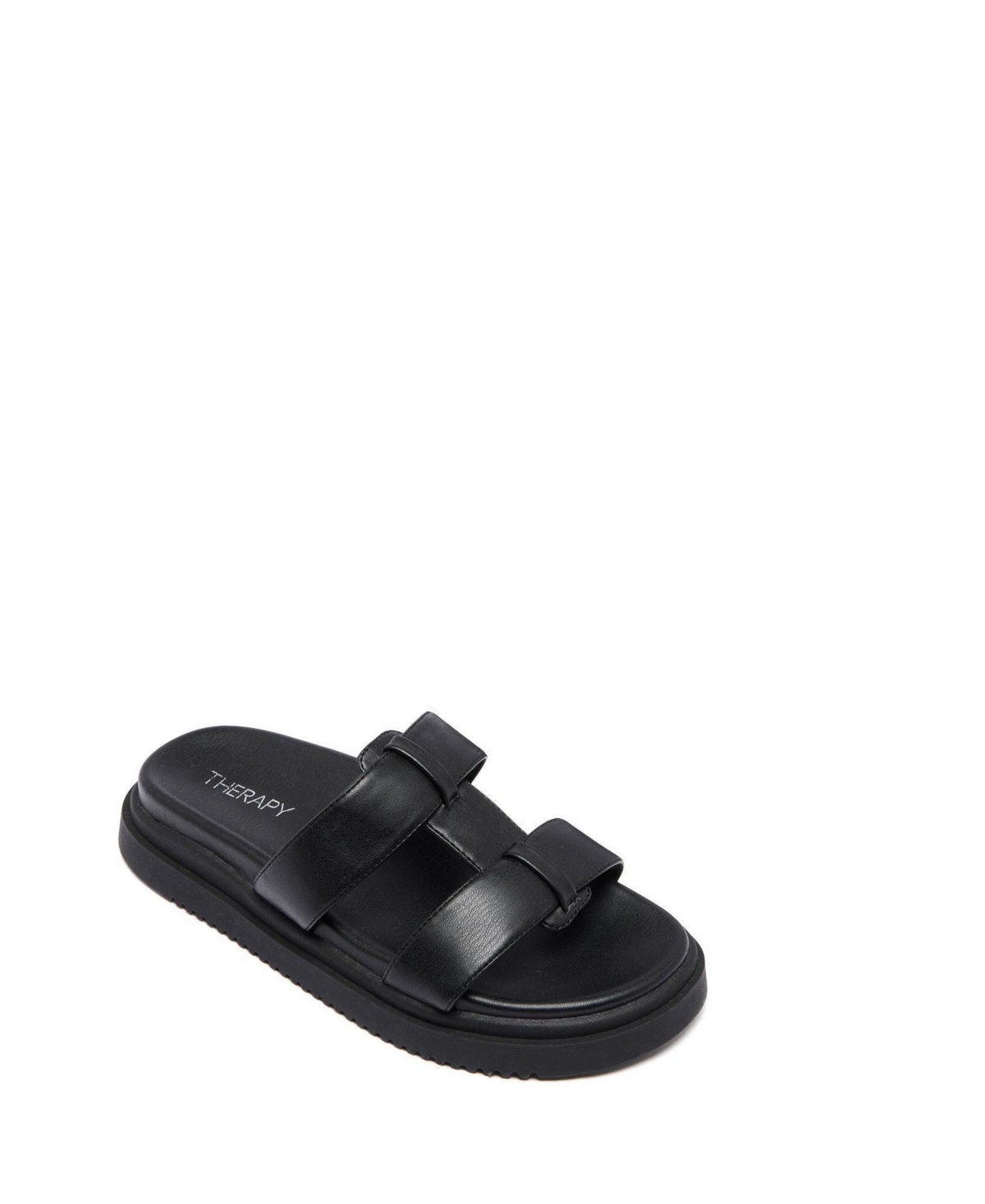 Click here for Therapy Australia Womens Pause Open Round Toe - Bl... prices
