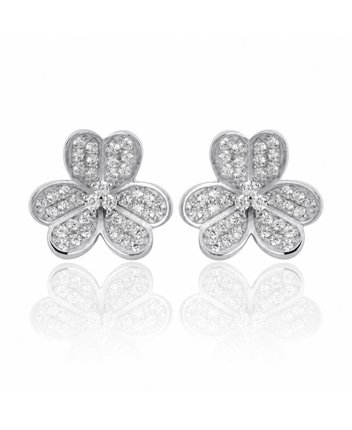 Click here for Suzy Levian Sterling Silver Cubic Zirconia Lavish... prices